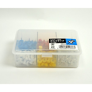 Kokuyokahi-S20 plastic thumbtack Dharma 5 color set (japan import)