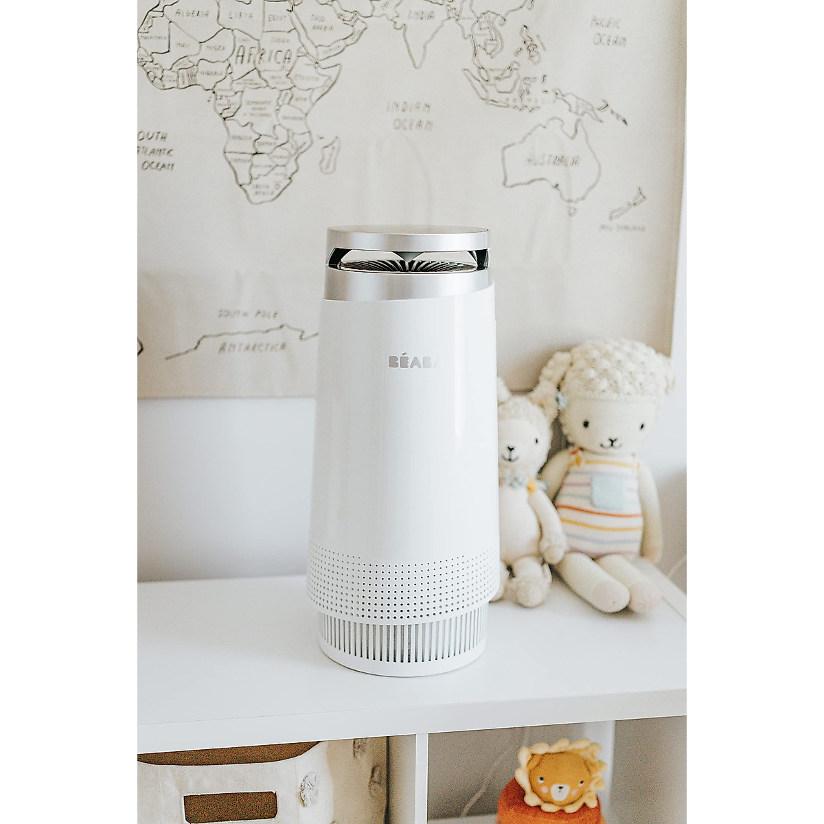 BEABA Air Purifier Filter Replacement, 4 Step Filtration System Pre-Filter, TRUE HEPA Filter, Carbon Filter, Removes VOCs, Odor, Dust, Mold and Dander