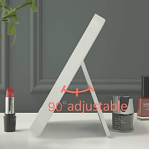 FQYYDD Illuminated Makeup Mirror Led Make-Up Mirror Lighting Adjusts The Light Touch Screen