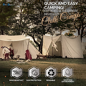 Pack of 2: All Purpose Canvas Drop Cloth Cotton Tarp 9x12 Large Canvas Tarp for Art Supplies, Drop Cloth for Painting Supplies/Paint Canvas Fabric or Couch Cover and Furniture Cover from Paint