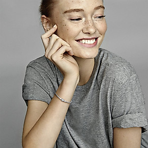 PANDORA Moments Barrel Clasp Snake Bracelet