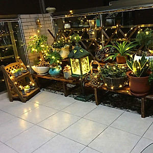 18 Pack Fairy Lights Battery Operated 6.6ft 20 Led Mini String Lights Silver Wire Starry Lights for DIY Wedding Party Festival Halloween Christmas (18 Pack, Warm White)