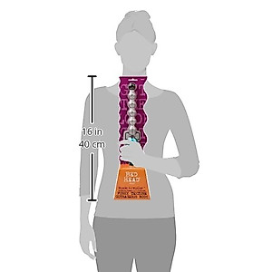 Bed Head Rock N Roller Clamp Free 2-in-1 Curling Wand | Round Barrel for Tousled Waves