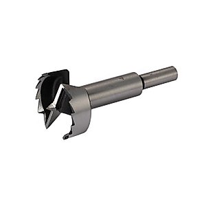 WOODRIVER High-Carbon Steel 40mm Forstner Bit 3/8” Shank