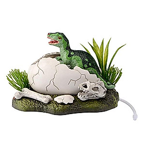 Saim New Born Baby Dinosaur Live Action Aquarium Ornament Fish Tank Air Bubbler Decorations