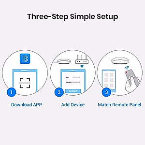 BroadLink RM4 pro (2.4 GHz Wi-Fi Only) IR & RF Universal Remote, All in One Hub Code Learning Wi-Fi Remote Control for TV Air Conditioner, Curtain Motor, Works with Alexa, Google Home, IFTTT