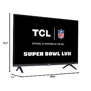 TCL 32-inch 1080p Roku Smart LED TV - 32S327, 2019 Model