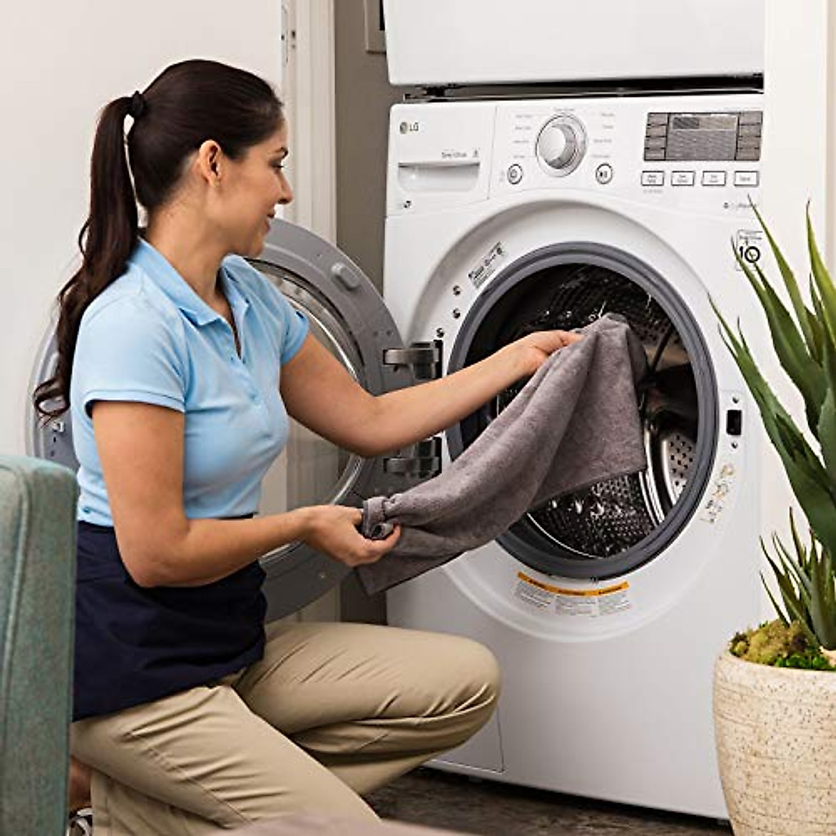 16" x 24" MW Pro Multi Surface Microfiber Towels | 6 Pack (Gray)