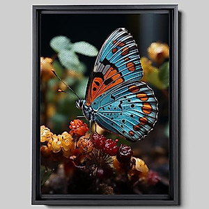 Abstract Painting Buy Canvas Wall Art, Butterfly Painting Art, Butterfly canvas, bedroom Butterfly wall art,Watercolor abstract Butterfly canvas painting