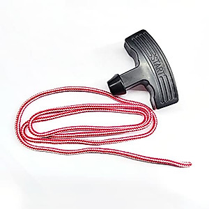 Petoor Ayellow 41A2828 Garage Emergency Release Pull Rope Cord Handle Kit Garage Opener, Red Black