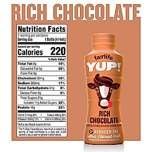 Fairlife Variety Pack - Rich Chocolate & Very Strawberry - 23g Protein, All Natural Flavors, Low Fat Ultra Filtered Milk Rich, 14oz (Pack of 6) By World Group Packing Solutions