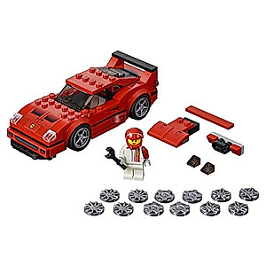 LEGO Speed Champions Ferrari F40 Competizione 75890 Building Kit (198 Pieces)