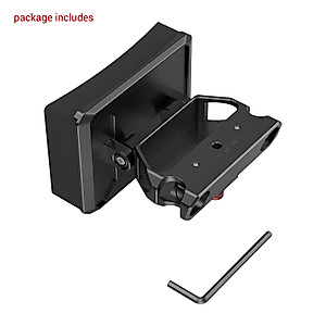 SMALLRIG Lightweight Chest Pad with 15mm LWS Rod Clamp for Handheld Camera Operation - MD3183