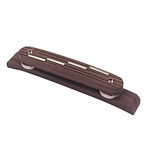Milisten Acoustic Guitar Bridge Rosewood Jazz Guitar Bridge Bass Guitar Mandolin Replacement Part