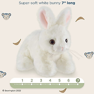 Bearington Lil' Jumpy The Stuffed Bunny Rabbit, 7 Inch Stuffed Easter Bunny