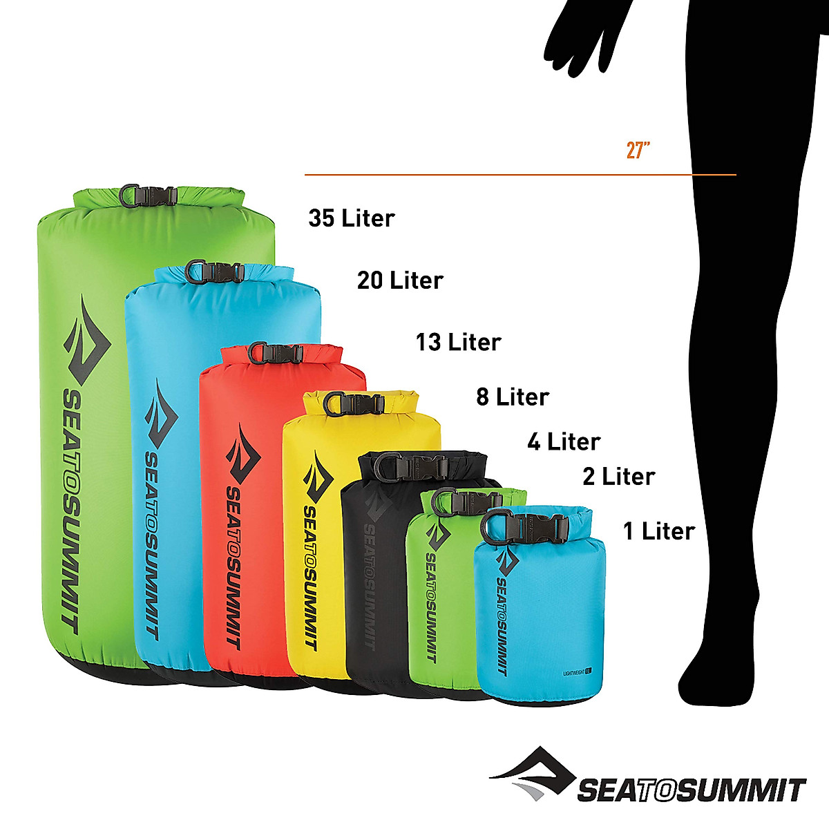 Sea to Summit Lightweight Dry Sack,Blue,XX-Large-35-Liter