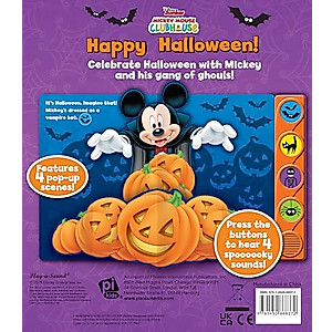 Disney Mickey Mouse Clubhouse - Happy Halloween! Sound Book - PI Kids
