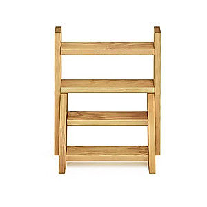 Furinno Tioman Outdoor Staircase Design Plant Stand, Pine Wood