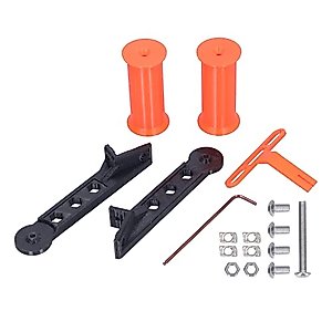 Filaments Spool Holder, 3D Printer Filament Bracket Durable High Hardness Double Rack Accurate for PRUSA I3 MK3S Bear