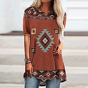 Casual Blouse for Women Easter Day St. Patrick's Day Independence Day Layered Chiffon Tops for Women Basic Tee V Neck Shirt Women Linen Tee Womens