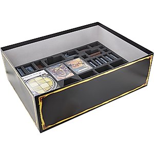 Feldherr Foam Set + Token Holder Compatible with HeroQuest (2021) - core Game Box