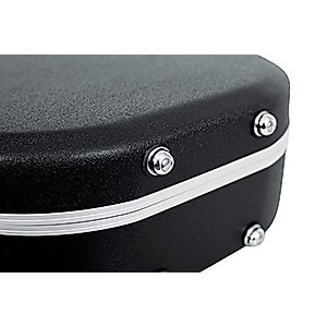 Gator Cases Deluxe ABS Molded Case for Dreadnought Style Acoustic Guitars (GC-DREAD),Black