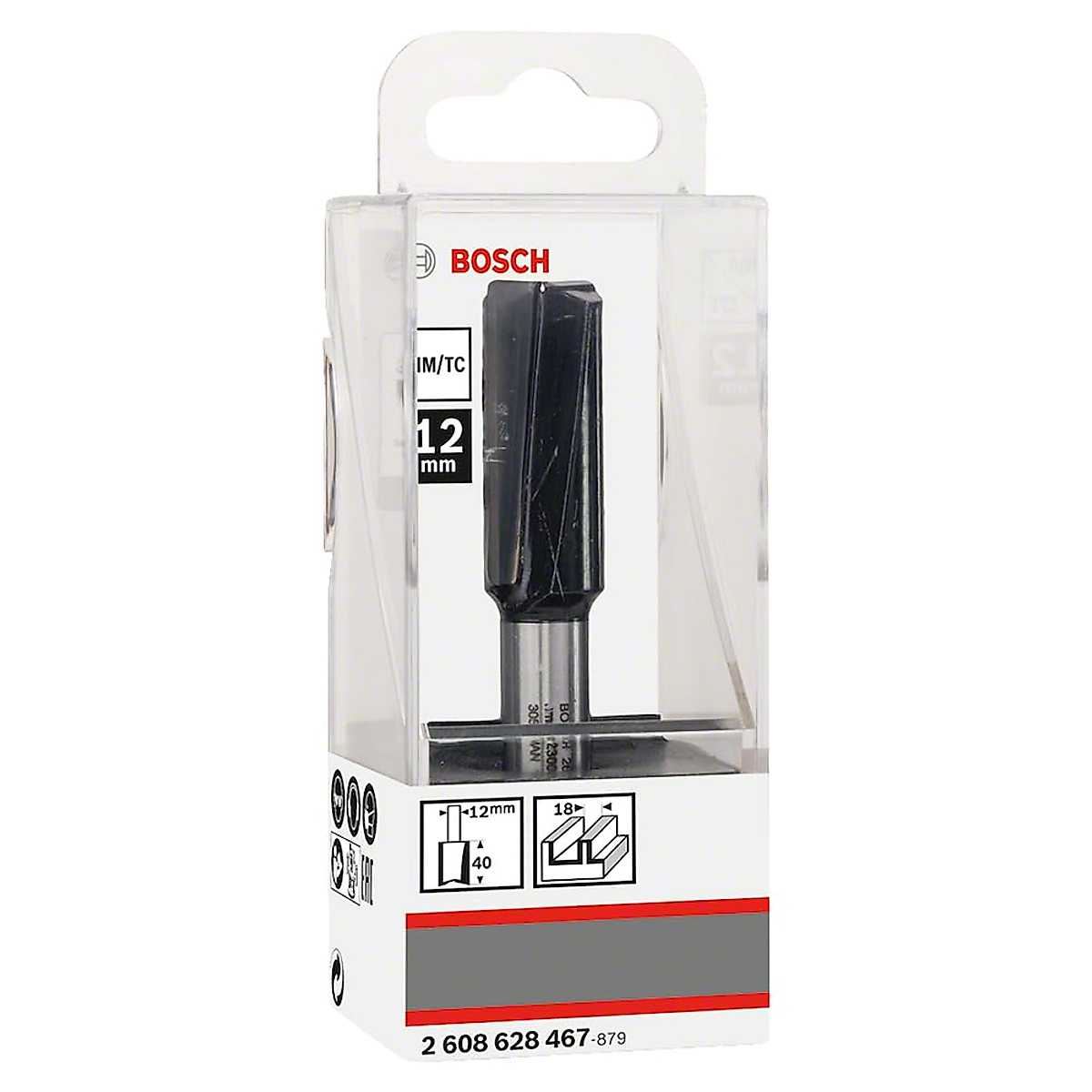 Bosch 2608628467 Groove Cutter 12mmx18mmx3.19In