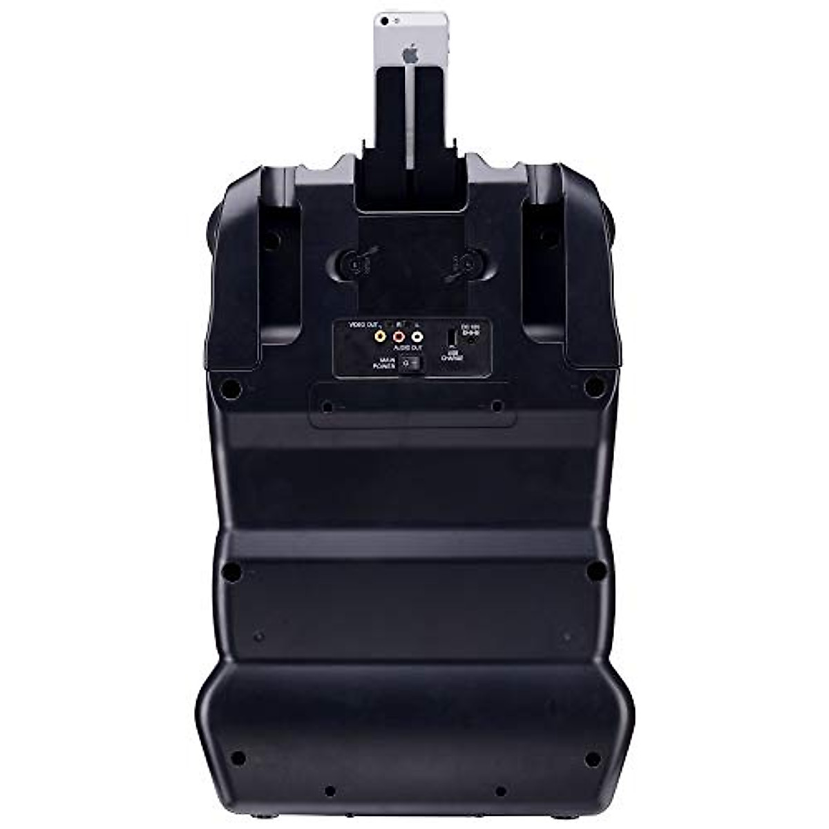 Karaoke USA GF920 Rechargeable Portable Bluetooth CDG-MP3G Karaoke Machine and PA System with 2 Microphones