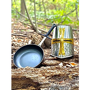Kitchen Knighthood Eggslayer Sword Pan: 10-Inch Nonstick Frying Pan Skillet - Guy Gifts & Gifts for Men