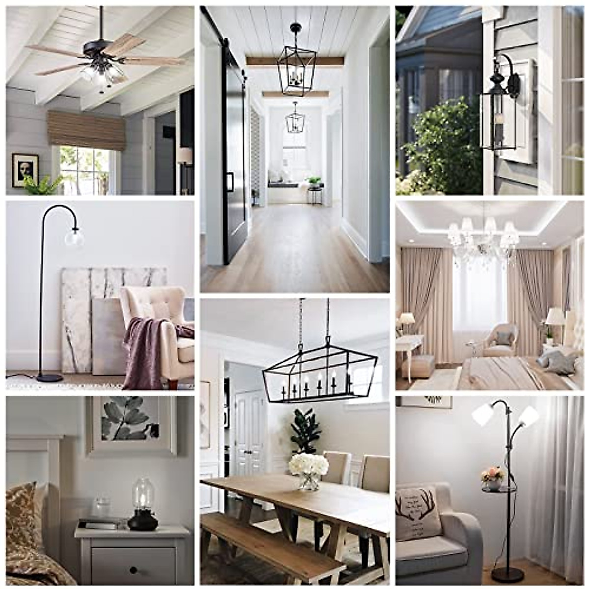 MAXvolador Dimmable E12 Candelabra LED Light Bulbs 60W Equivalent, Daylight White 5000K, 600Lumens LED Chandelier Bulb, Decorative B11 Filament Candle Light Bulbs Clear Glass, Pack of 5