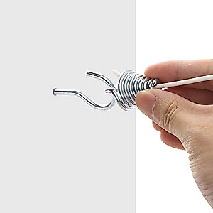 Retractable Clothesline Flexible Portable Heavy Duty 40 Feet Adjustable Heavy Duty Laundry Clothes Line for Wet or Dry Clothes Indoor or Outdoor Easy Installation Gray