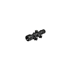 Leapers, Inc. - UTG BugBuster Rifle Scope, 3-9X 32, 1", Red/Green Illuminated Mil-dot Reticle, with Rings, Black Finish SCP-M392AOLWQ, UPC :4712274528321