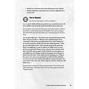 The 13 Most Important Bible Lessons For Teenagers: Complete Meetings for Youth Groups and Sunday School