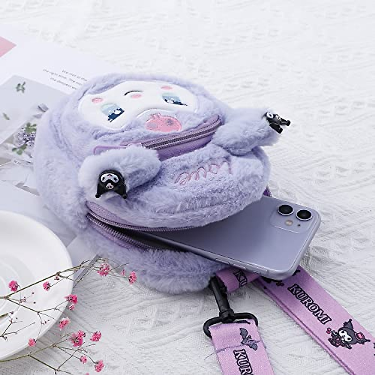 Anime Crossbody Purse, Crossbody Shoulder Bag, Cute Crossbody Bag for Women Girls