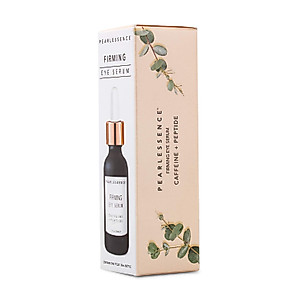Pearlessence Firming Eye Serum with Caffeine + Peptide – Rejuvenates Puffy Eyes & Reduces Under Eye Bags | Made in USA & Cruelty Free (1oz)