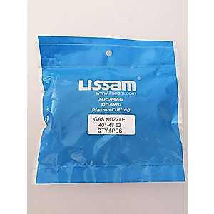 MIG Welding Gas Nozzle 401-48-62,Pack of 5
