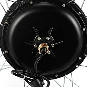 mignonnememe Electric Bicycle Motor Kit 48V 1000W 28" Rear Wheel Powerful Motor E-Bike Conversion Kit w/LCD Display for Road Bike