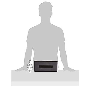 Axentia Folding Box, ca. 28 x 13 x 28 cm, Grey/Anthracite