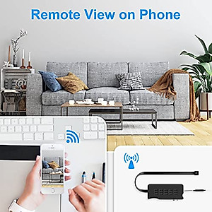 FULAO Hidden Spy Camera Small DIY Module WiFi Security Camera HD 1080P Tiny Wireless Nanny Cam Mini Video Recorder Motion Detection Alarm & Record