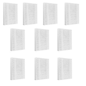 NUHFUFA 10 PCS HEPA Filters Replacement Part Robot Vacuum Cleaner Accessories Compatible with Eufy Clean L50/L60