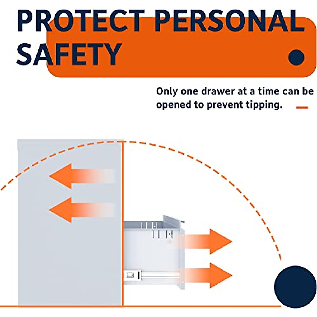 Superday Filing Cabinet Lateral File Cabinet 2 Drawer, 0 Screw Filing Cabinets with Lock, Locking Metal File Cabinets Two Drawer Office Cabinet for Legal/Letter/A4/F4 Home Office(White)