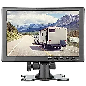JOINLGO HD 10 inches HD Car Monitor Screen for Truck Van Bus RV