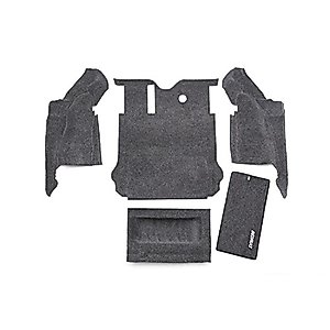 Bedrug - Jeep Cargo Kit | 2007 - 2010 Jeep Wrangler JK UNLTD 4 Door, Cargo Liner w/ Tailgate & Tub Liner | Grey - 5 pc. | BRJK07R4