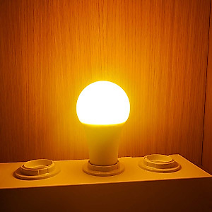 GREENIC LED Outdoor Yellow Led Light Bulb 15W A21 1500LM(100 watt Equivalent) E26 Medium Base Garden Patio Porch Light, 2 Pack