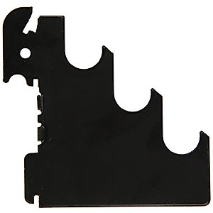 Wall Control Pegboard Slotted Metal Pegboard Rod Bracket Pair Accessory Pack for Wall Control Pegboard and Slotted Tool Board – Black