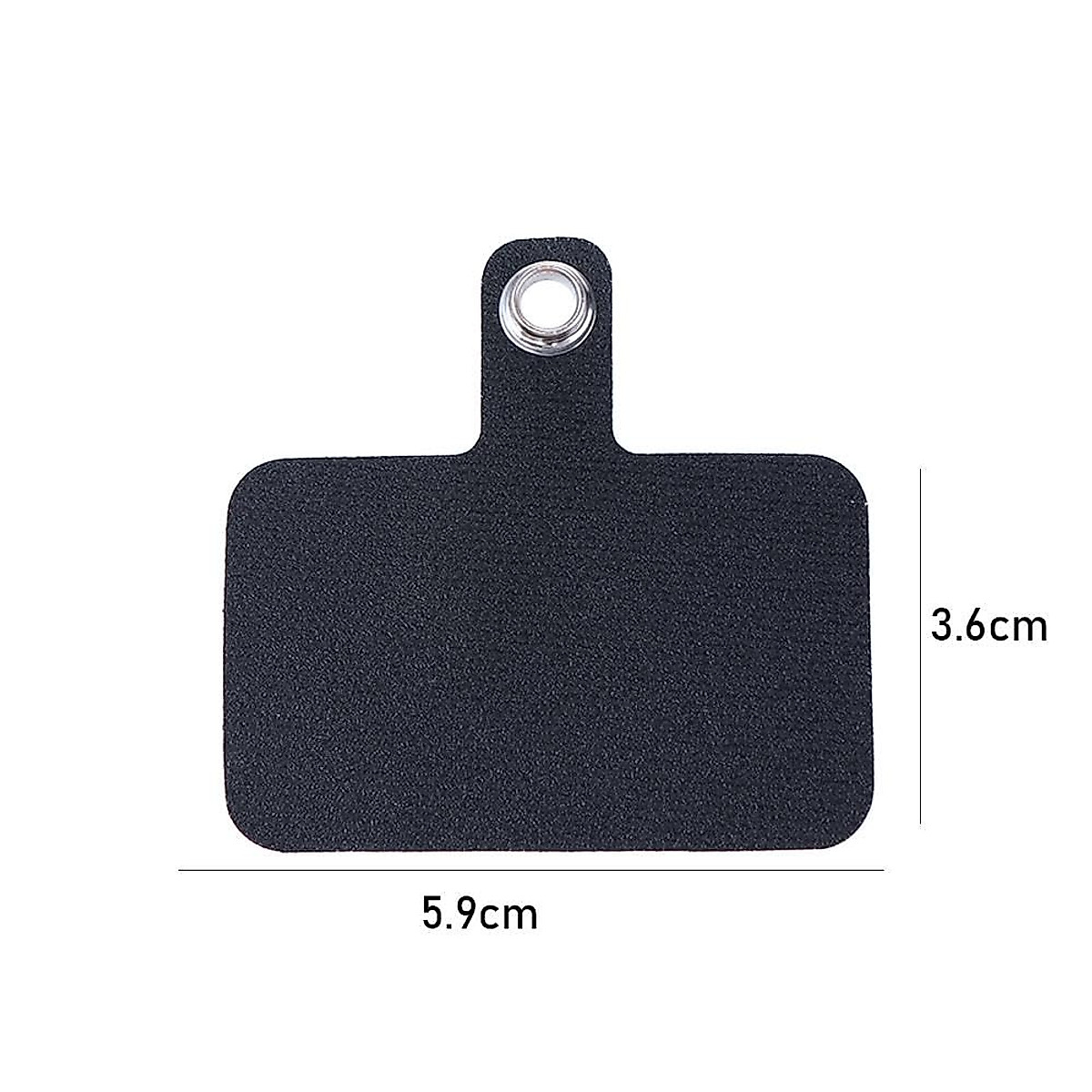 Universal Phone Lanyard Patch, Adjustable Detachable Neck Mobile Phone Case Lanyard, Strap Phone Safety Tether Phone Patch(Blue)