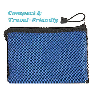 Totes One Size Reusable, Compact & Travel-Friendly, Pullover Hood, Easy Snap, Lightweight, Royal