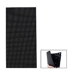 P4 Waterproof Flexible LED Matrix Panel, LED Display Module for RGB Full Color LED Display Screen, 256x128mm, 1/16 Scan, Total 2048 Dots, Perfect Solution for Outdoor Advertising Use