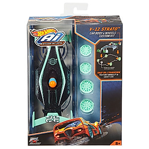 Hot Wheels Ai V-12 Strato Car Body & Wheels Custom Kit