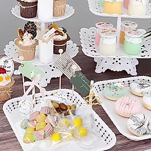 Cookie Bags for Gift Giving, Self Sealing Cellophane Bags 4x4 Inches, 100 PCS Clear Resealable Cellophane Bags Self Adhesive Individual Christmas Cookie Bags for Packaging Candy,Treat,Snacks and Favor